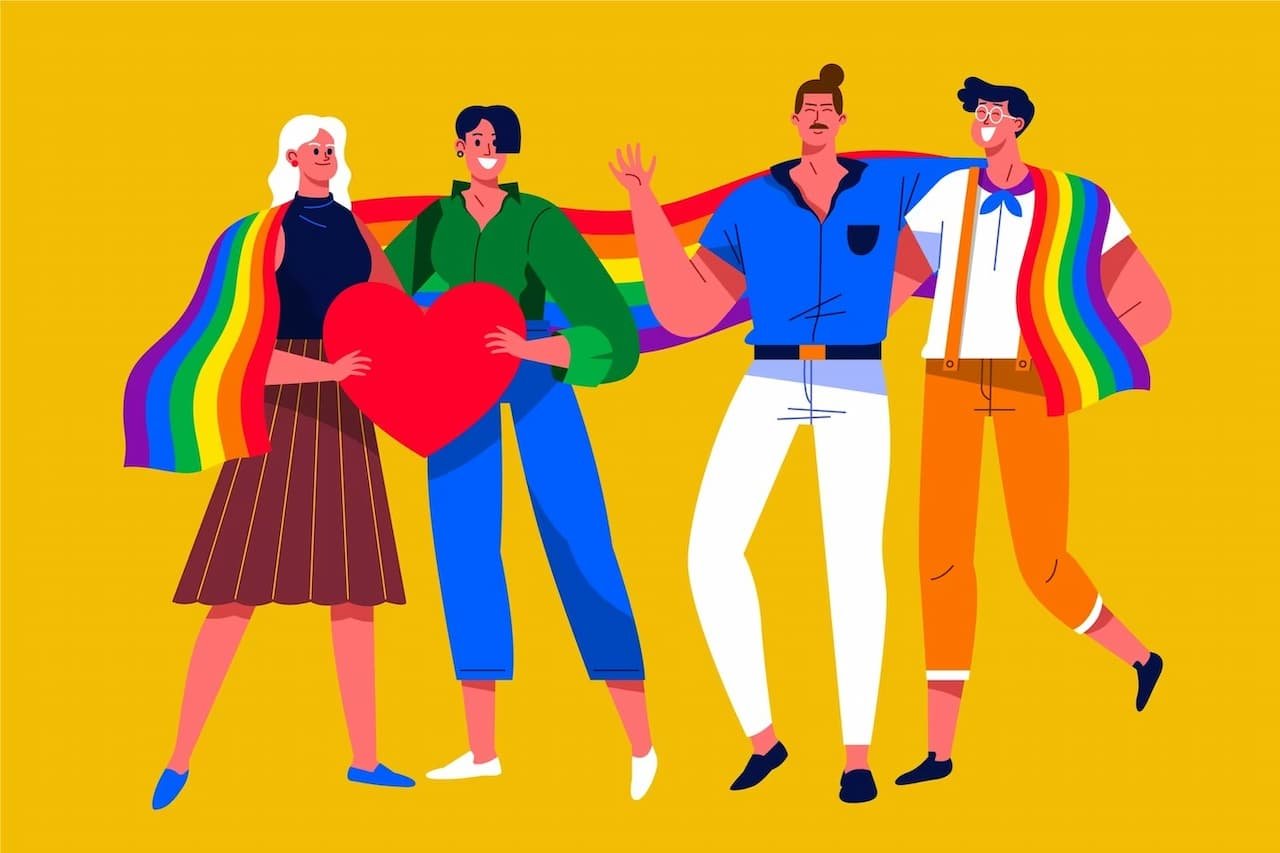 Embracing the Vibrant Colours of the LGBTQ+ Community - OnlineCounselling4U